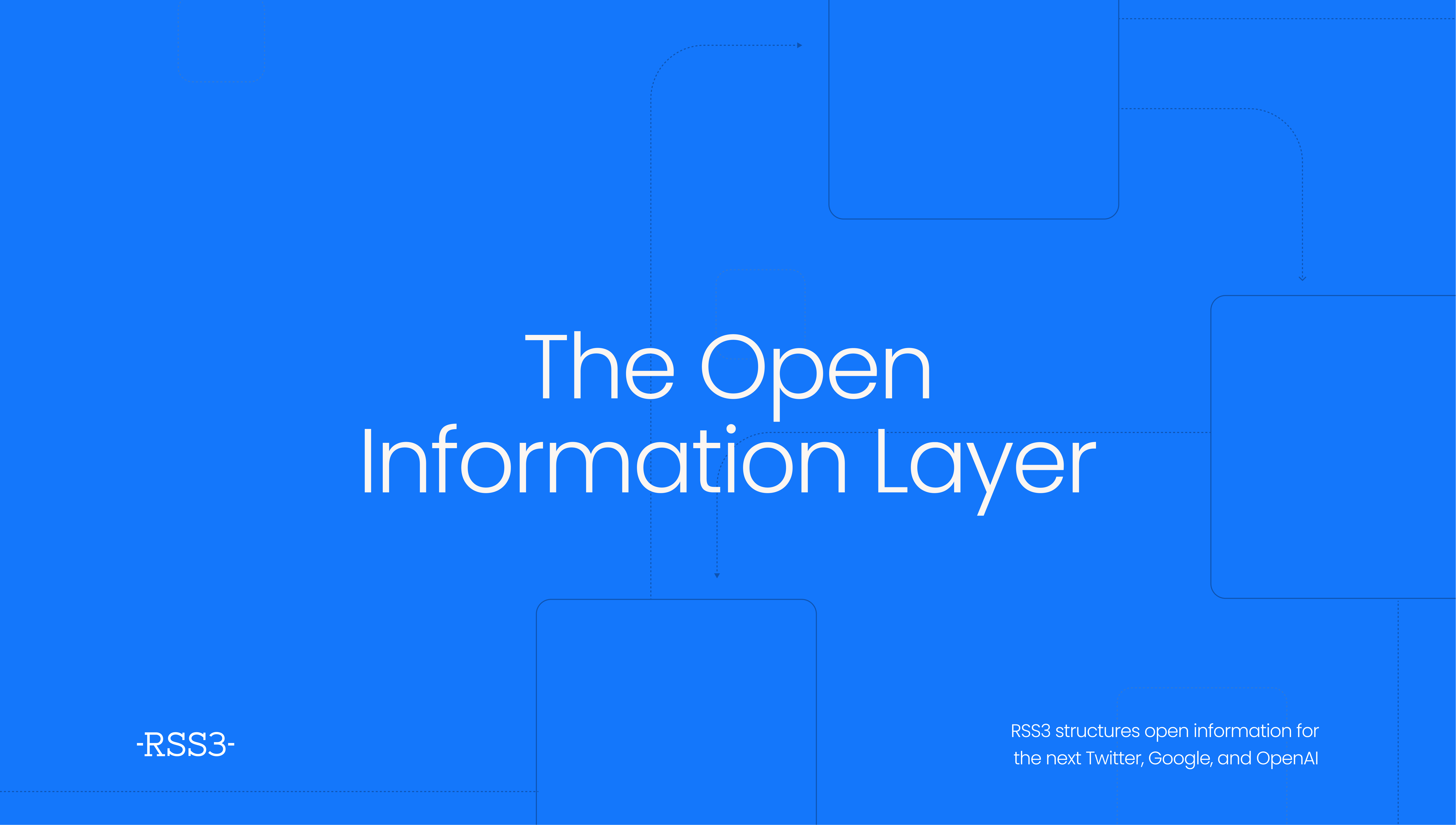 RSS3 - The Open Information Layer
